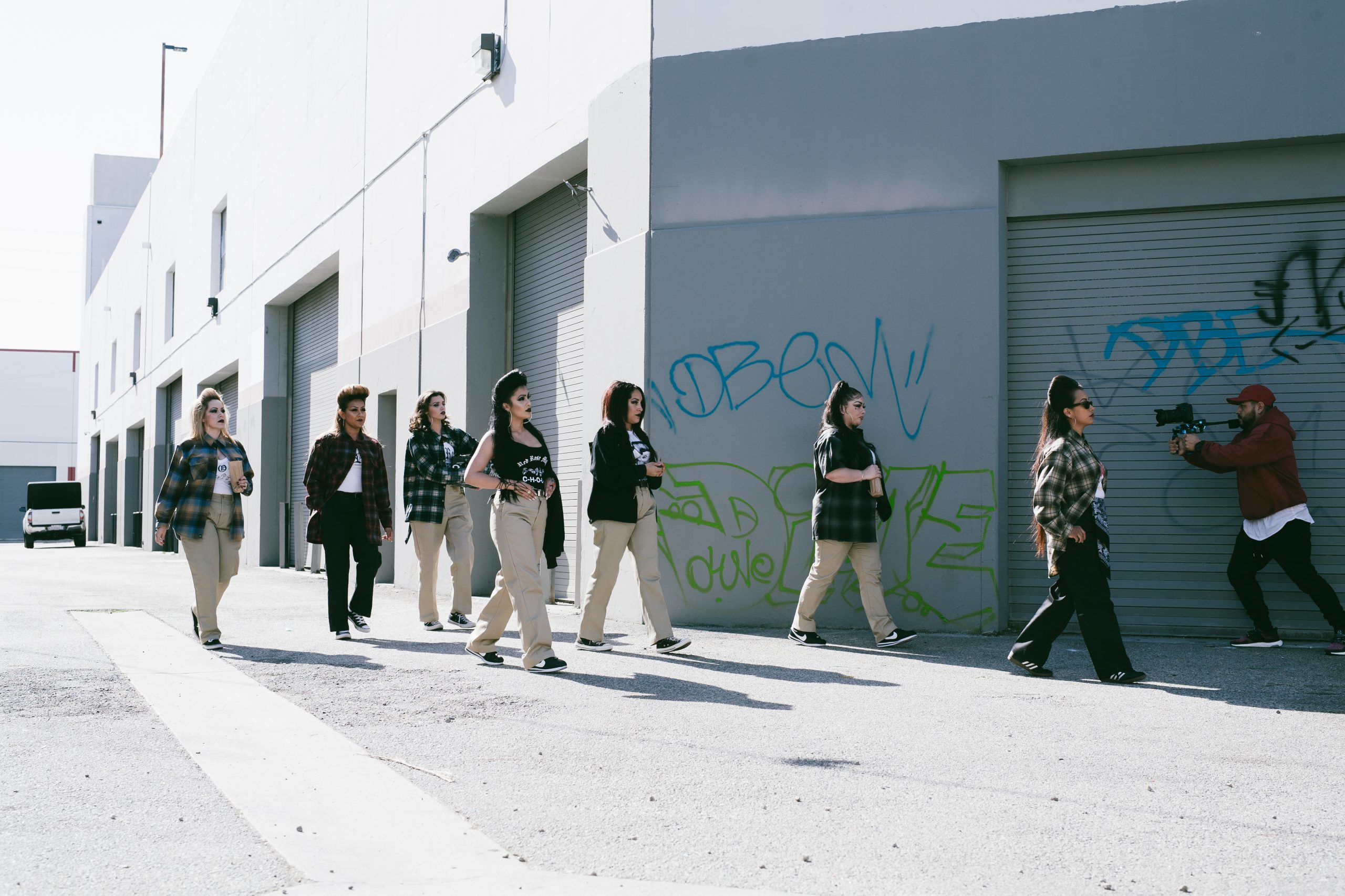 The Chola Style is Hitting Hard In Southern California - Red Rose Mafia
