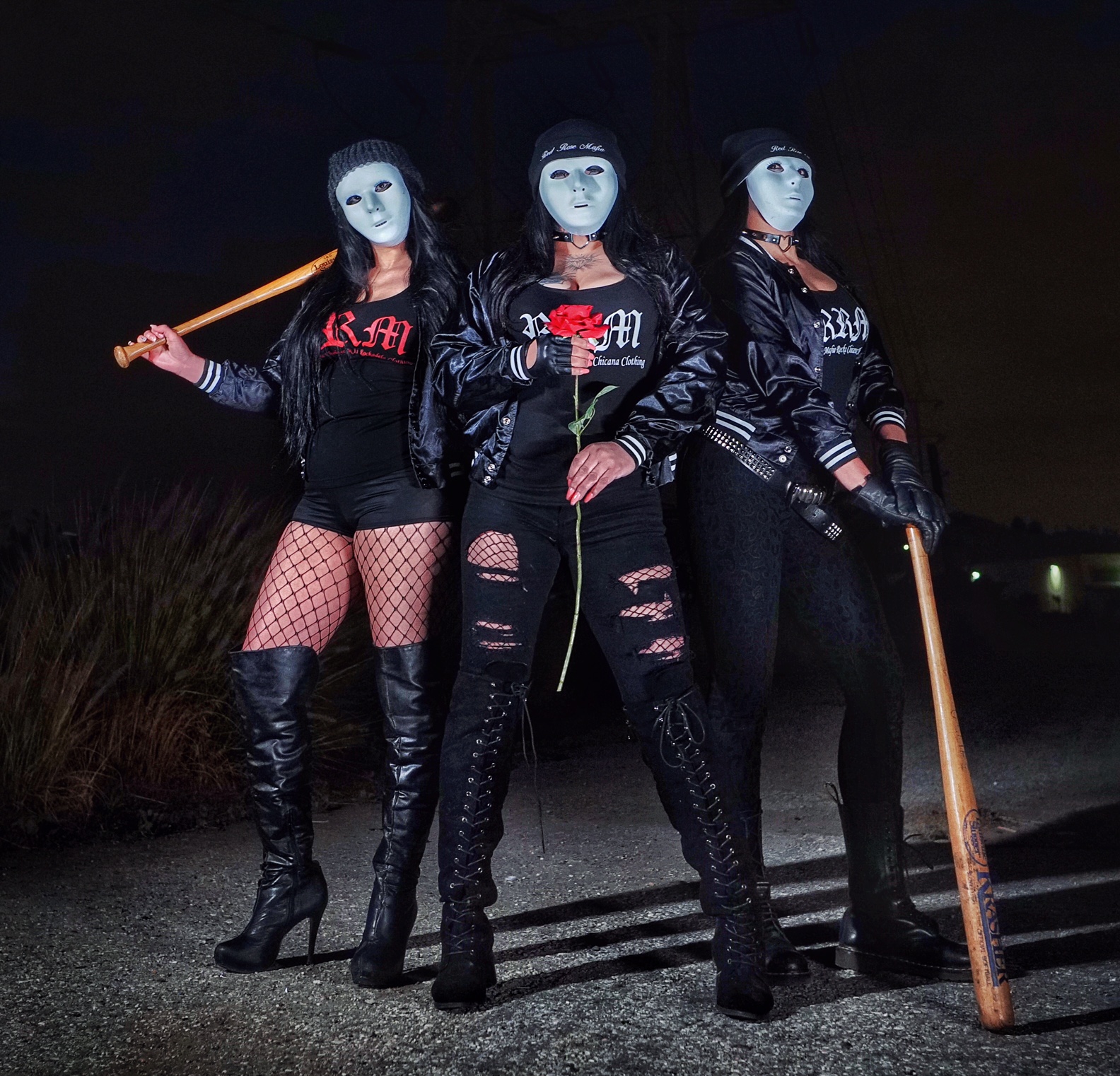THE RRM SAN DIEGO GIRLS: STREET SCENE LA-SD - Red Rose Mafia